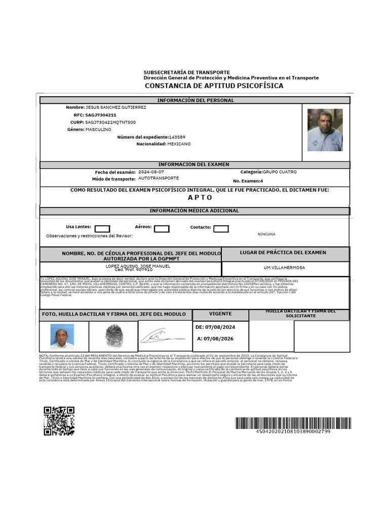 582960235-Constancia-Sct - PDF 20240731 101739 0000.pdf 20240806 230457 0000 | PDF