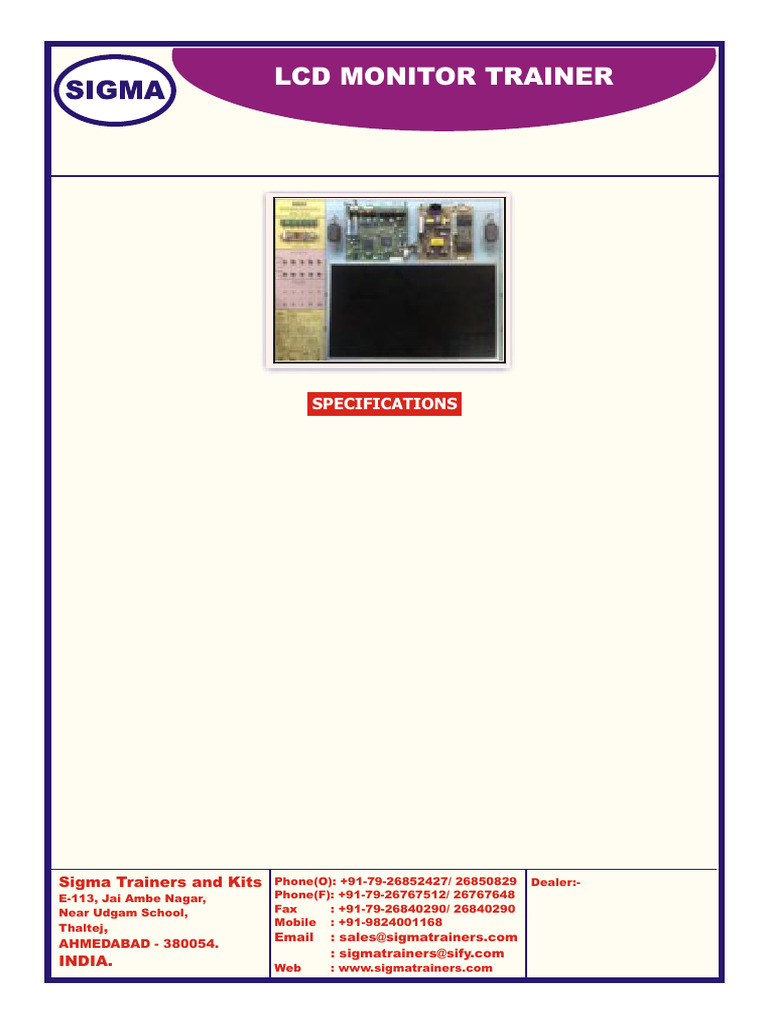 LCD100 | PDF