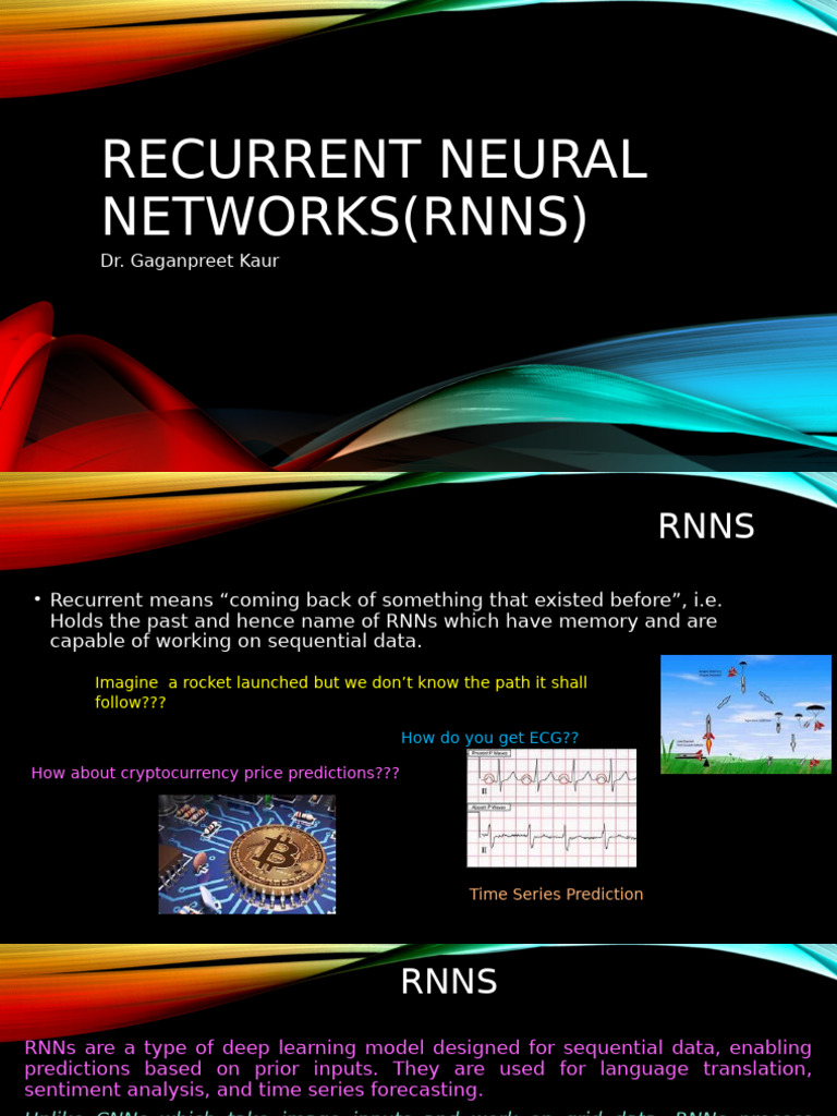 Recurrent Neural Networks Rnns Pdf Learning Applied Mathematics