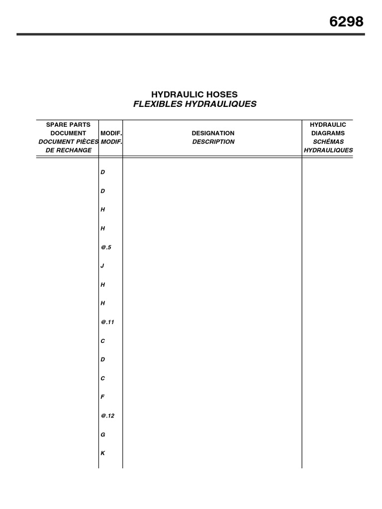 s18 Hydraulic Hoses | PDF