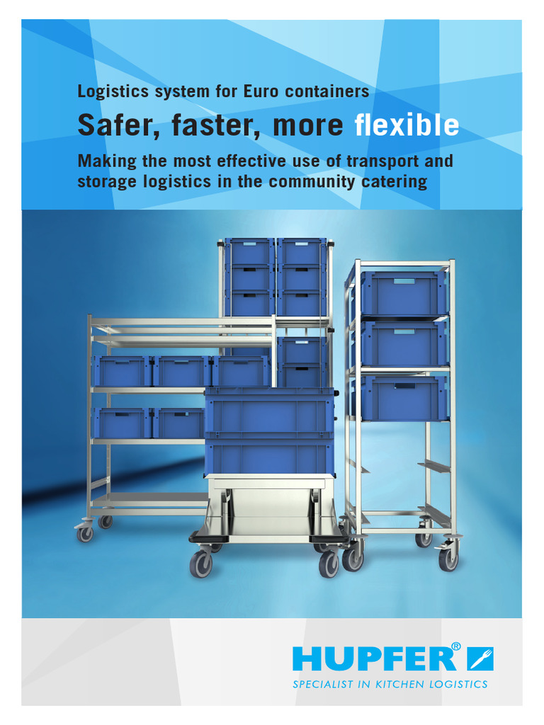 Logistics System Euro Containers Hupfer Brochure - 30 3 Eng | PDF ...