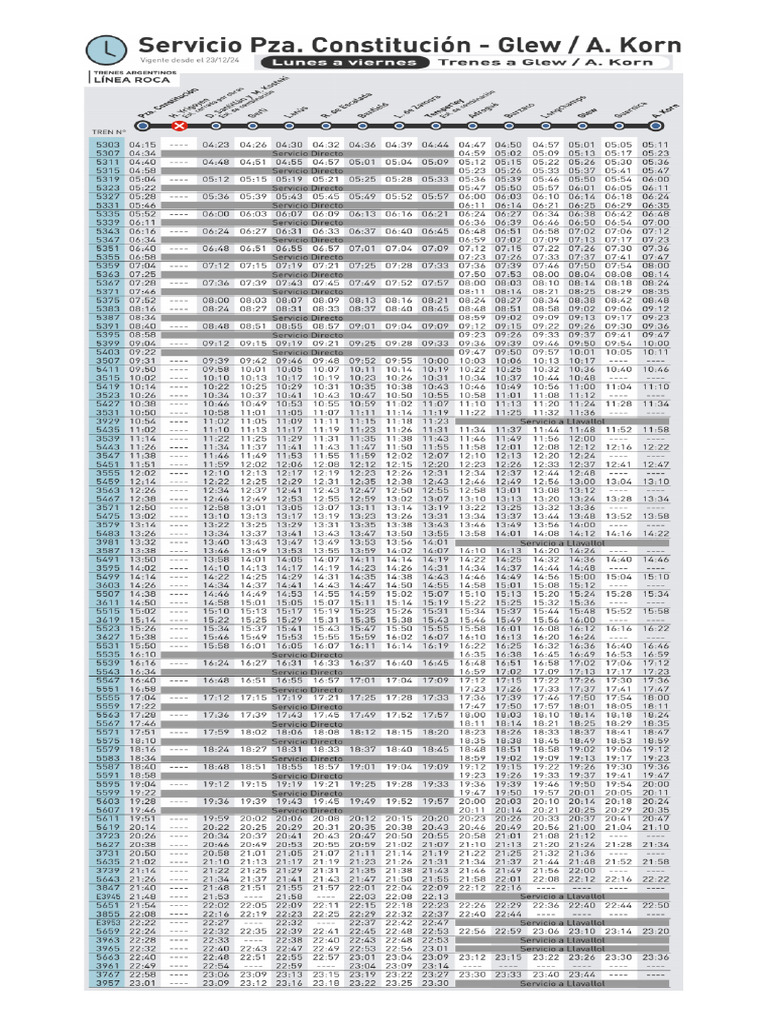 Horario LGR (2025) Consti-Korn (MODIFICADO) | PDF