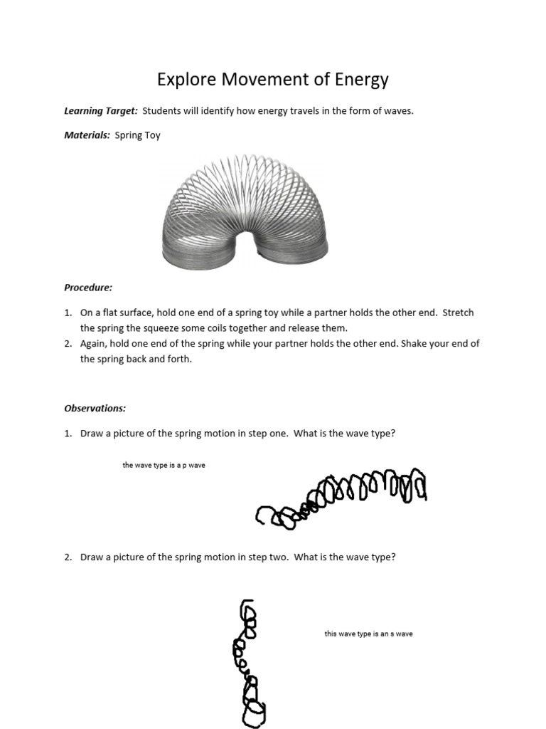 Explore Movement of Energy Earthquake Waves-2 | PDF