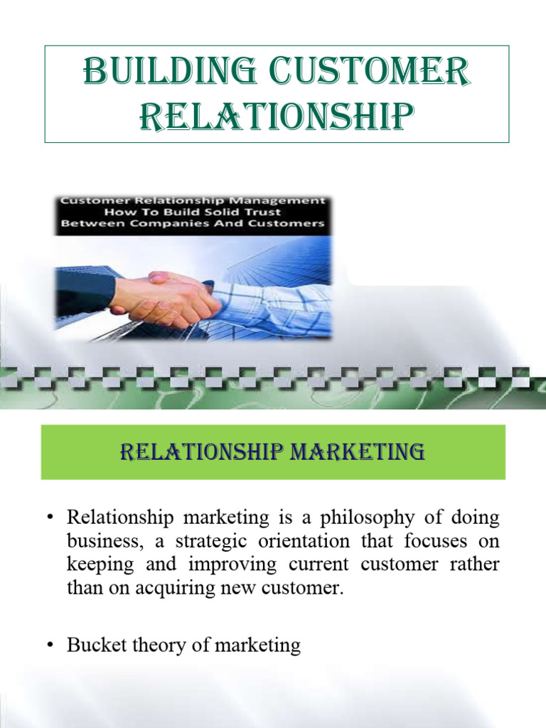 Effective Customer Relationship Marketing | PDF
