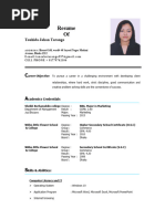 Sample Organization Profile | PDF