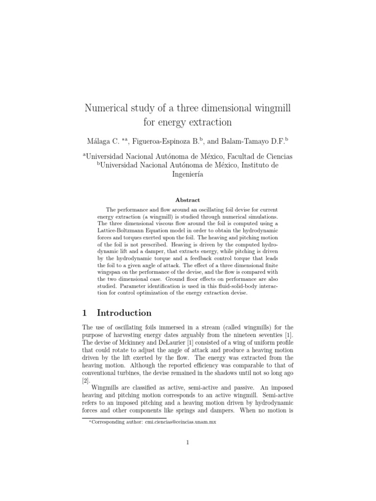 Wing Mill | PDF | Mechanics | Classical Mechanics