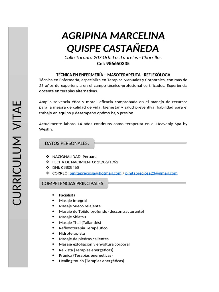 Síndrome de Agripina: Terapias Alternativas | PDF | Masaje | Medicina ...