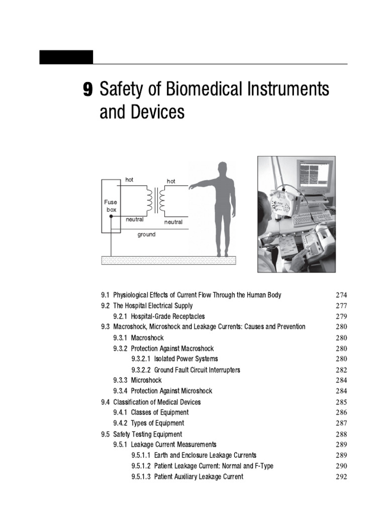Safety of Biomedical Instruments and Devices | PDF | Medical Device ...
