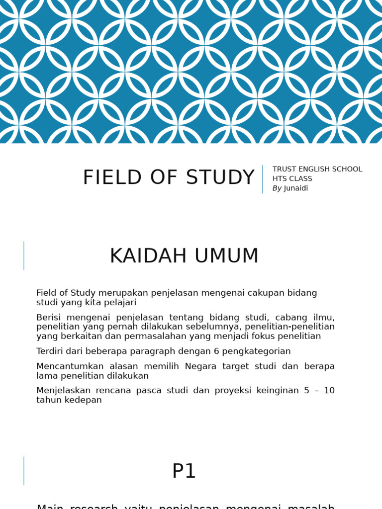 Field of Study | PDF | Cancer | Medicine