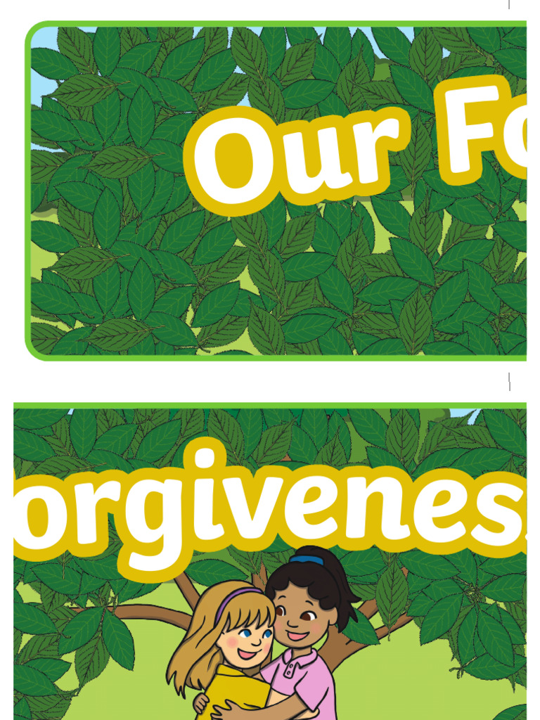 Our Forgiveness Tree | PDF