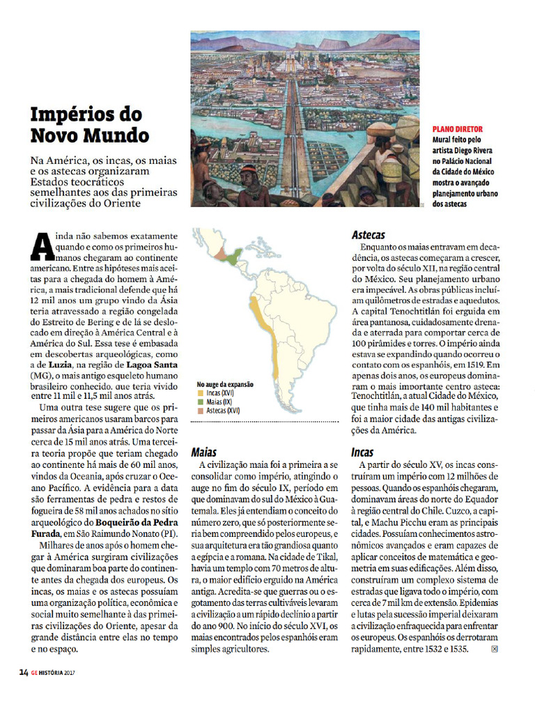 Material de Estudo - Imperios Do Novo Mundo | PDF