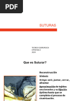 Guía de Sutura Colchonero Horizontal | PDF | Cirugía | Especialidades ...