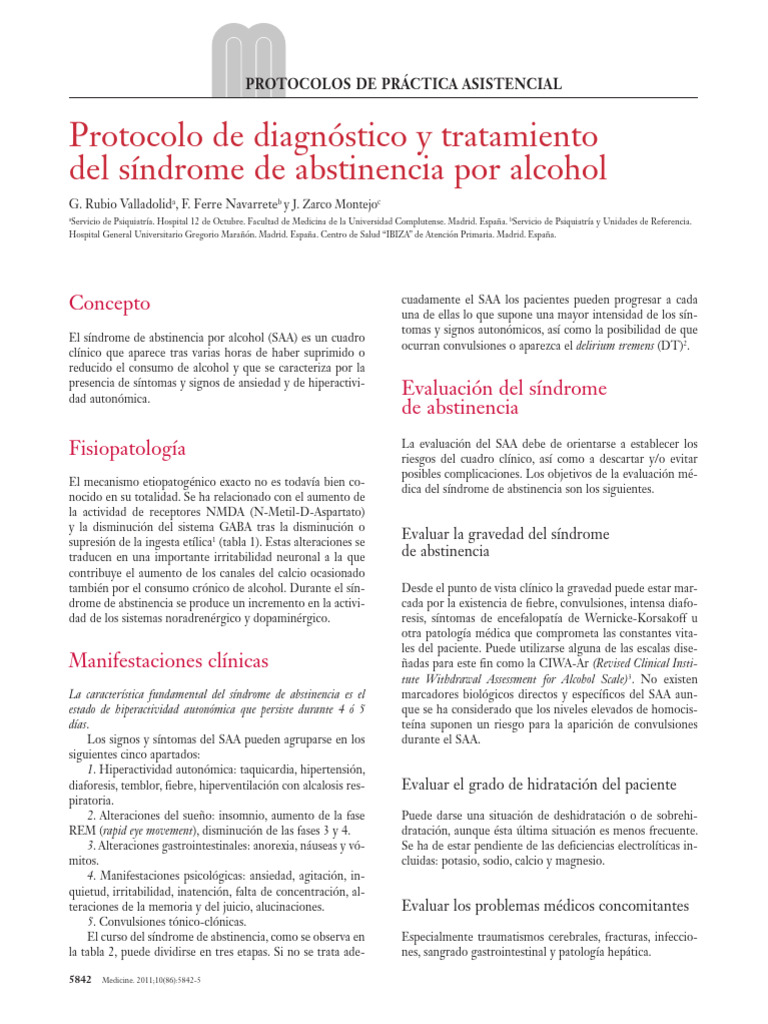 Protocolo de Diagnostico y Tratamiento D | PDF | Despachador de drogas | Medicina CLINICA