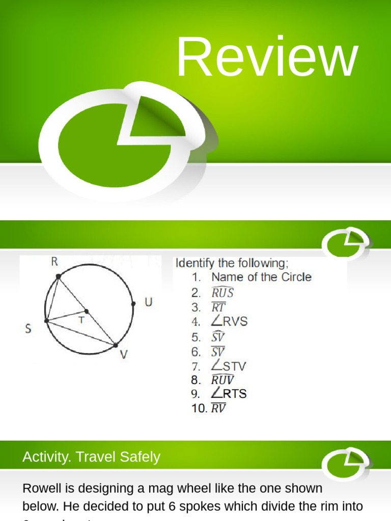 Arcs and Central Angles Explained | PDF