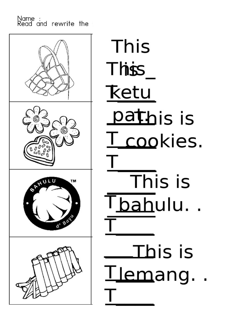 Raya Worksheet | PDF