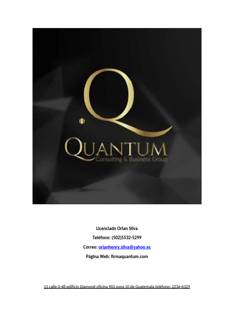 Hoja de Quantum | PDF