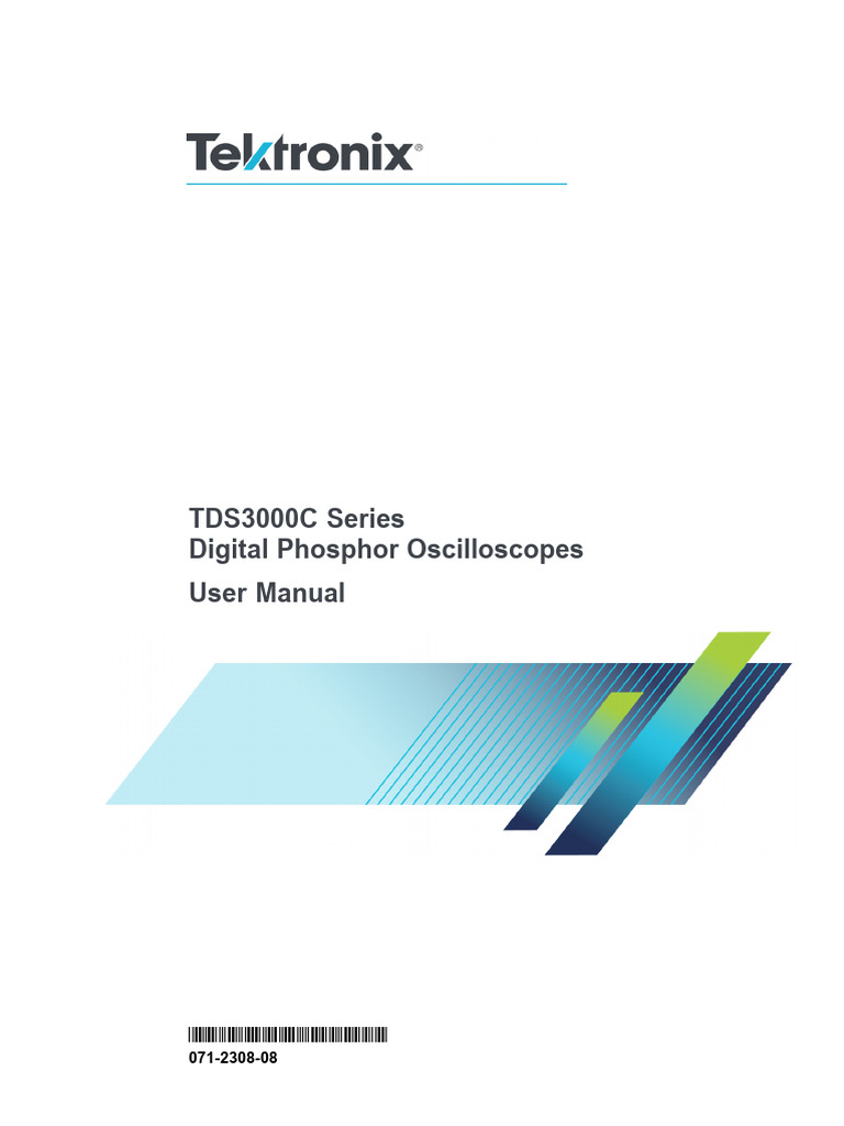 TDS3000C Series Oscilloscopes Use | PDF | Electromagnetic Compatibility ...