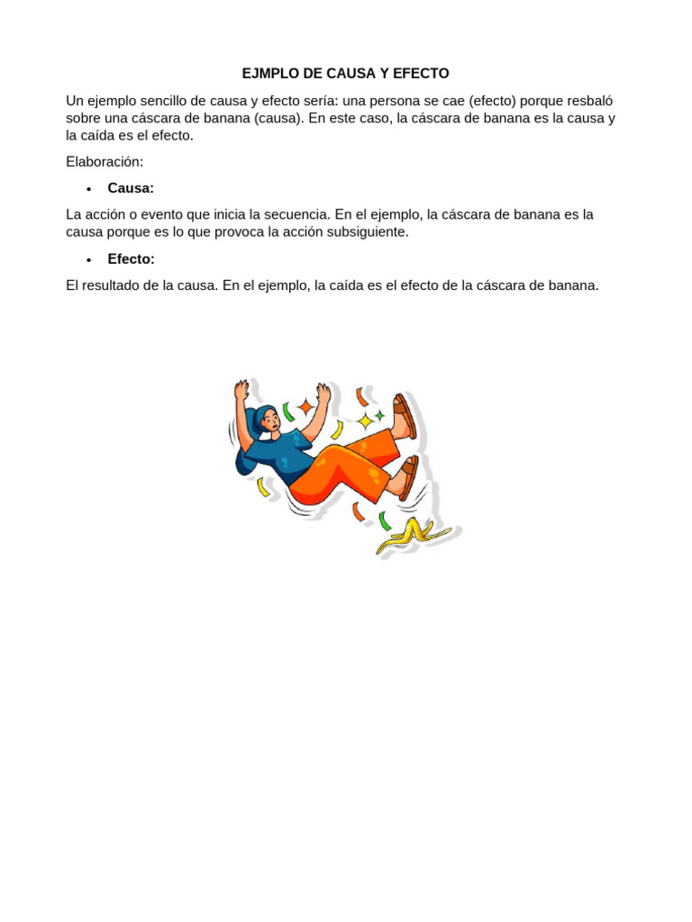 Causa y Efecto: Ejemplo Explicado | PDF
