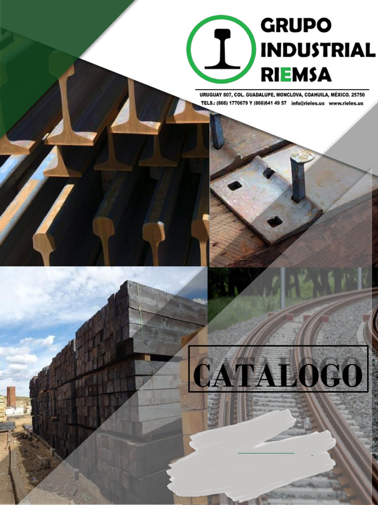 Rieles Catalogo | PDF