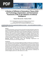 The Technology Organization Environment Framework: Jeff Baker | PDF ...