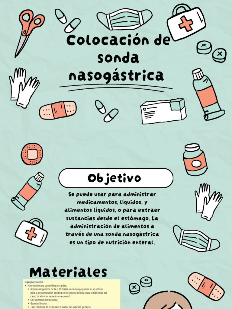 Colocación de Sonda Nasogástrica 20241127 205229 0000 | PDF