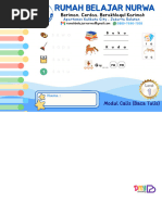 Free Worksheet: Gunting Dan Tempel | PDF