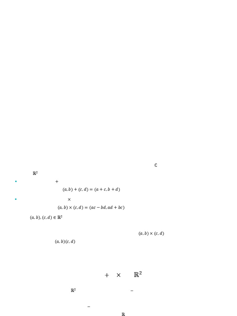 1a Parte Numeros Complexos | PDF | Número real | Número complexo