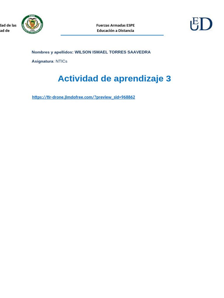A3 Torres Ismael Ntics 2830 | PDF