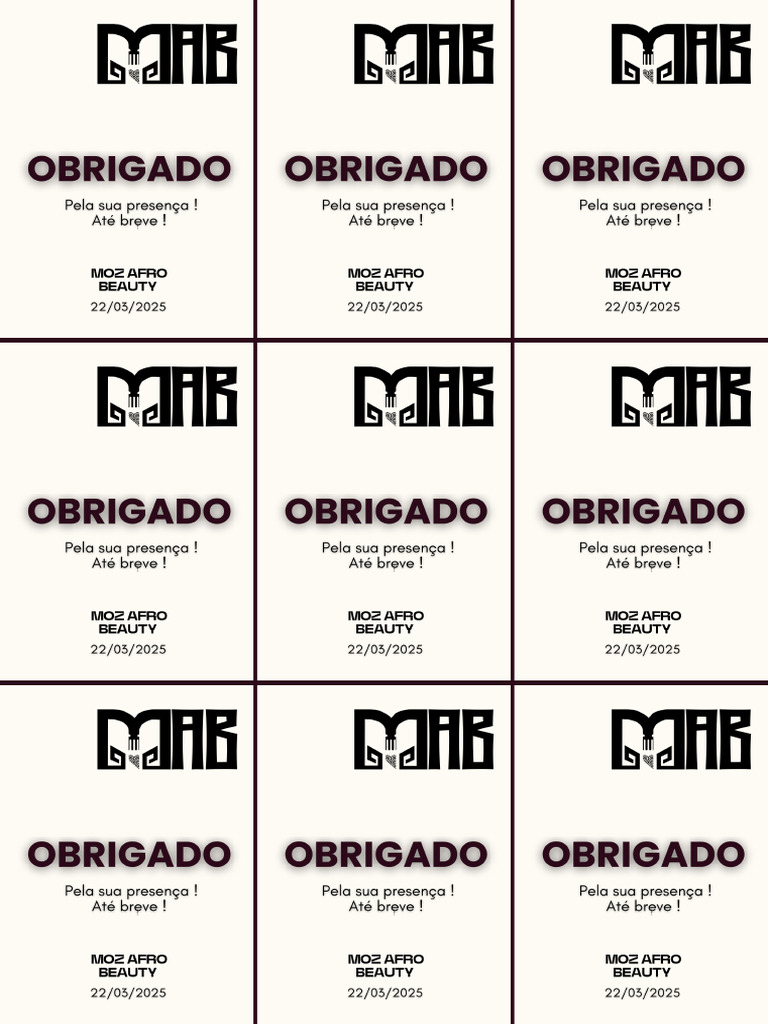 Quadros Mab | PDF