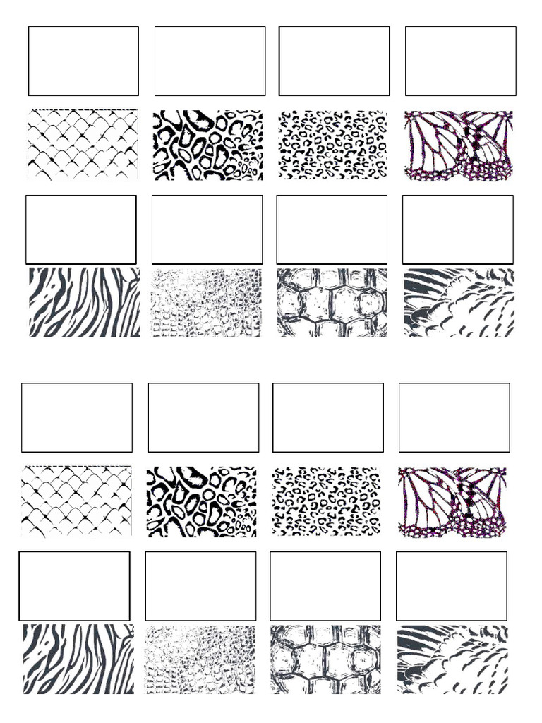 Texturas de Animales | PDF