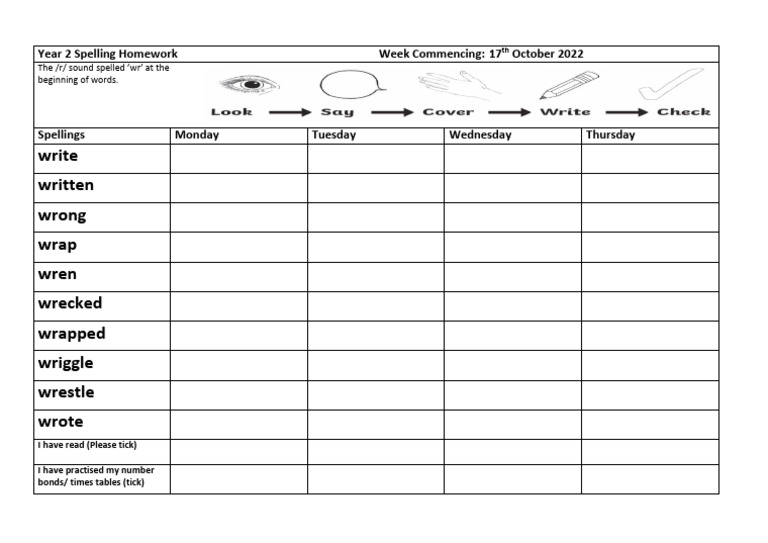 Book 2 Spelling Booklet 7 | PDF