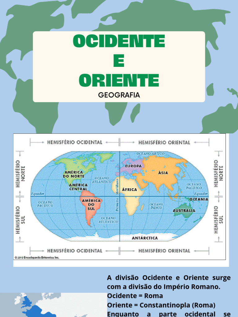 Divisão entre Ocidente e Oriente | PDF