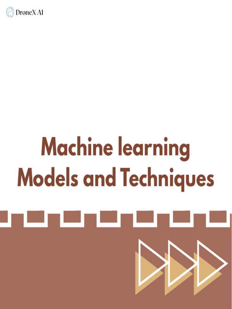 ML Models and Techniques | PDF | Machine Learning | Principal Component Analysis