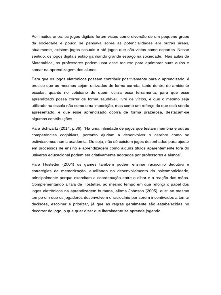 Jogos e Prot Tipos Digitais | PDF