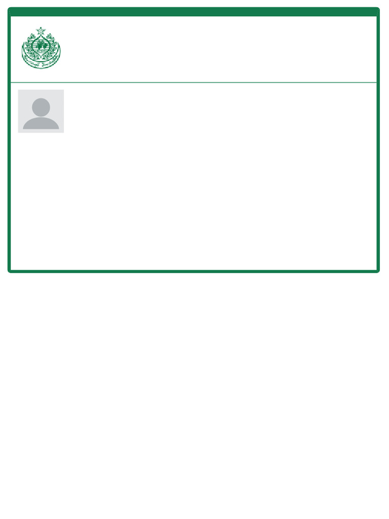 Provisional Student ID Card Details | PDF