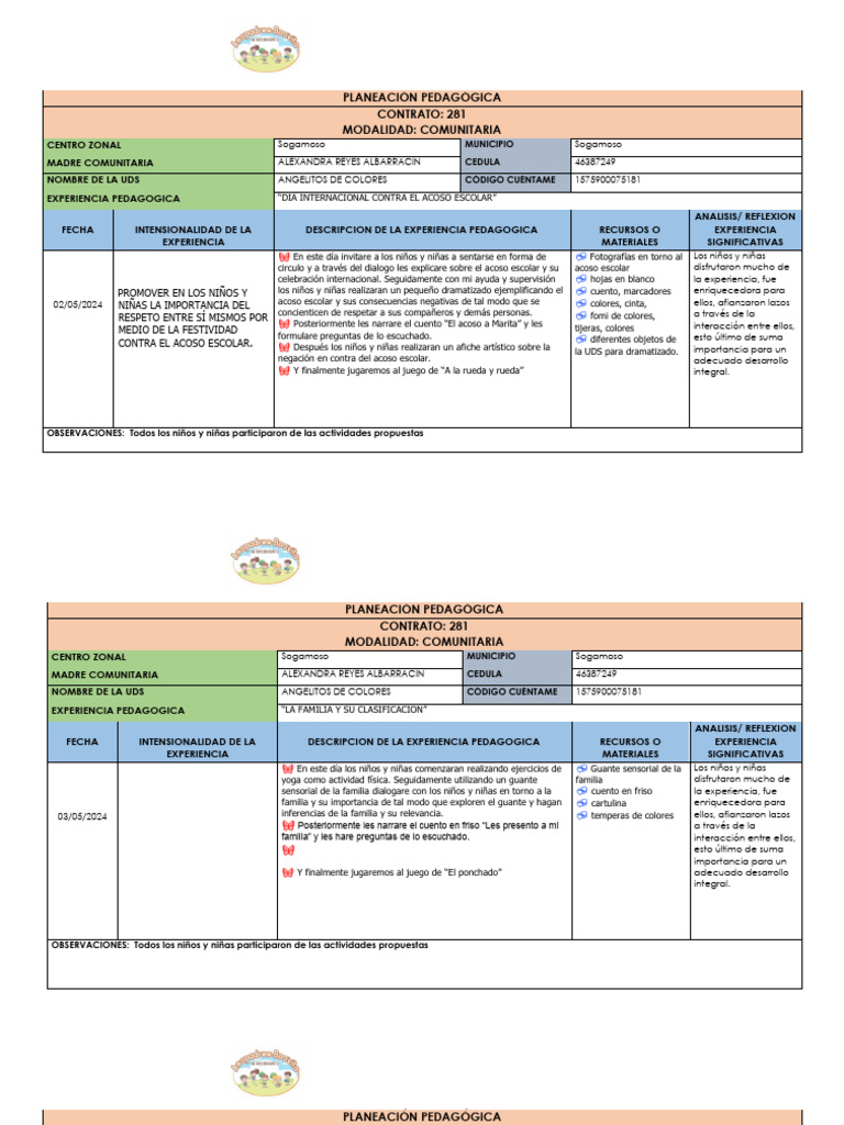 Planeacion Mayo | PDF