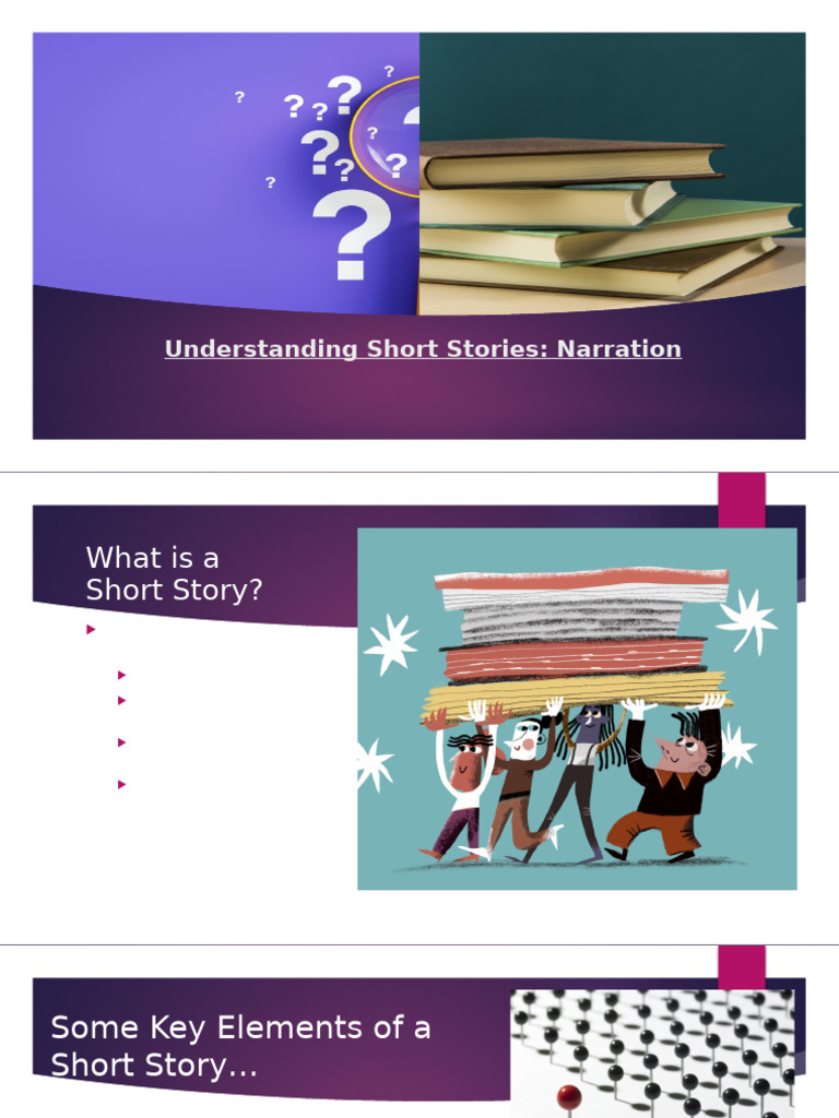 Unit 3-Understanding Short Stories - Narration | PDF | Narration ...