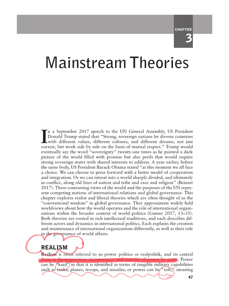Realism vs. Liberalism in Global Governance | PDF | The Prince | State ...
