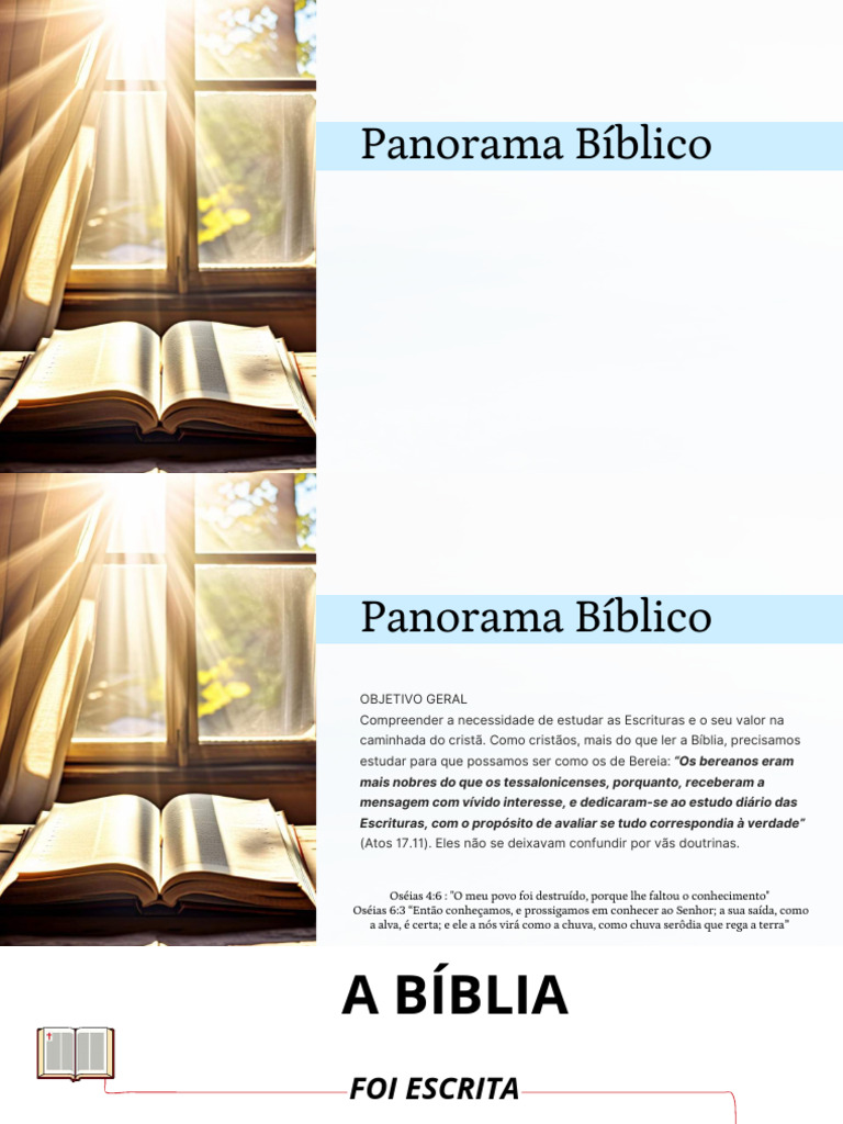 Panorama-Biblico 2025_compressed | PDF | Bíblia | Fase apócrifa