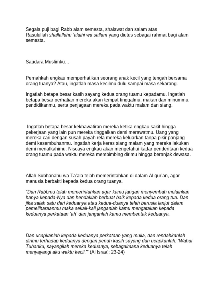 Remaja Masjid Al Muhajirin Koya Barat | PDF