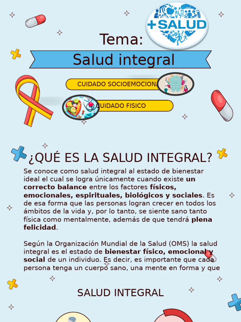 Salud Integral | PDF | Las emociones | Mente