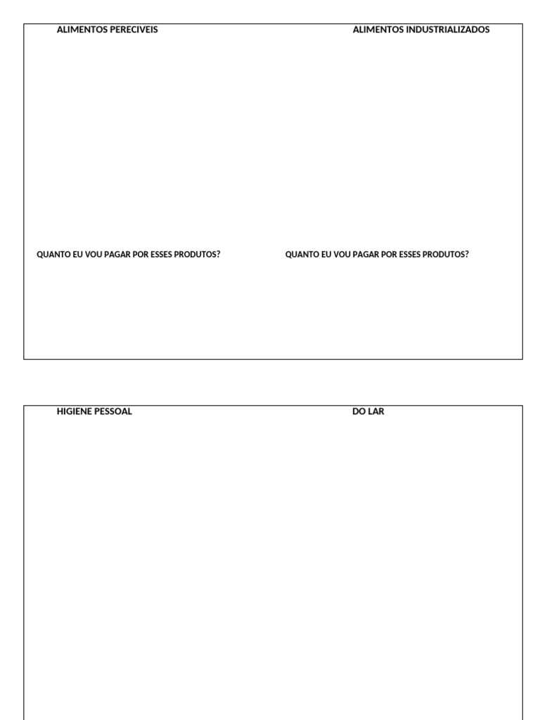 Alimentos Pereciveis Alimentos Industrializados | PDF