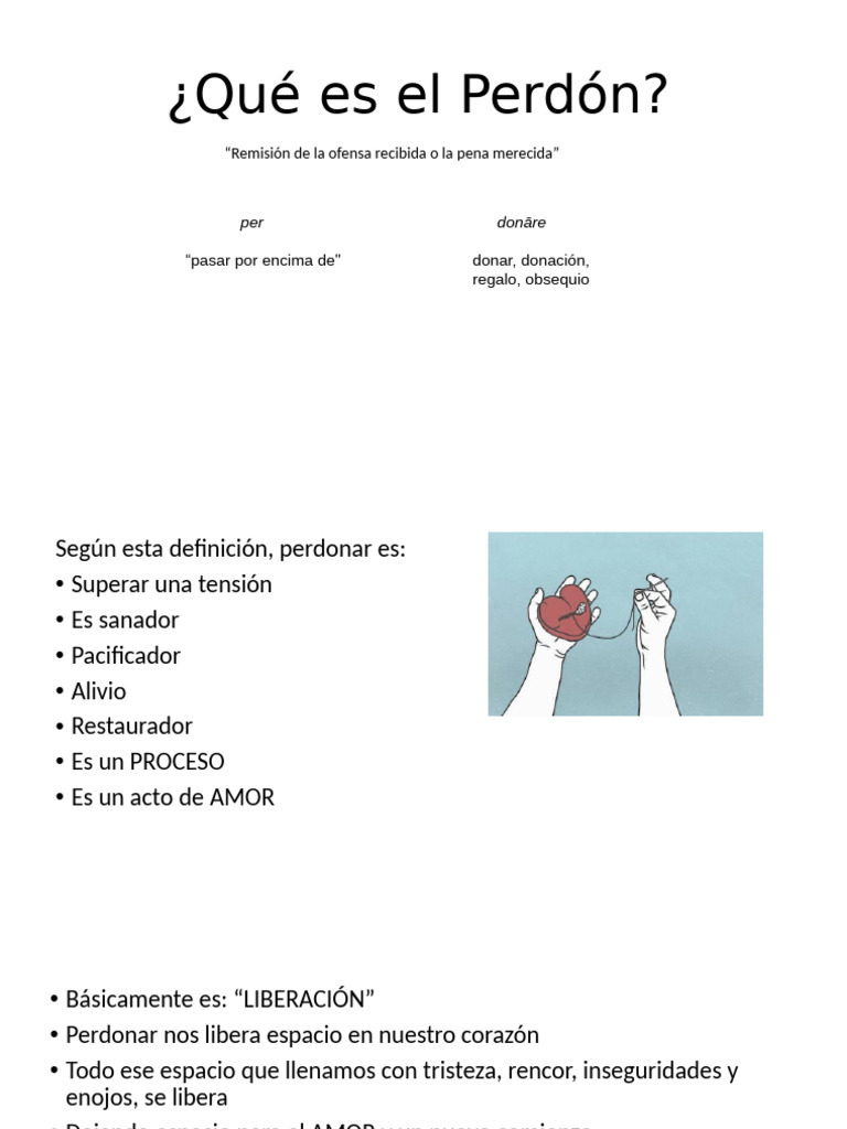 PERDÓN | PDF