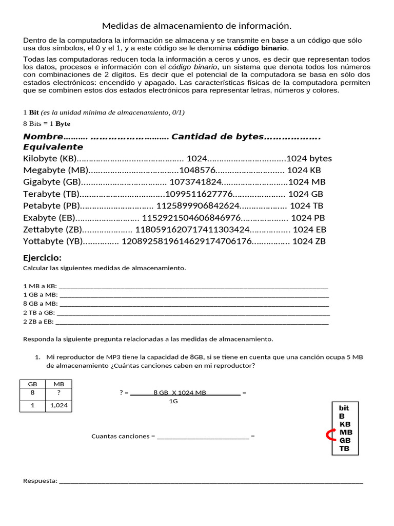 Folleto | PDF | Byte | Poco