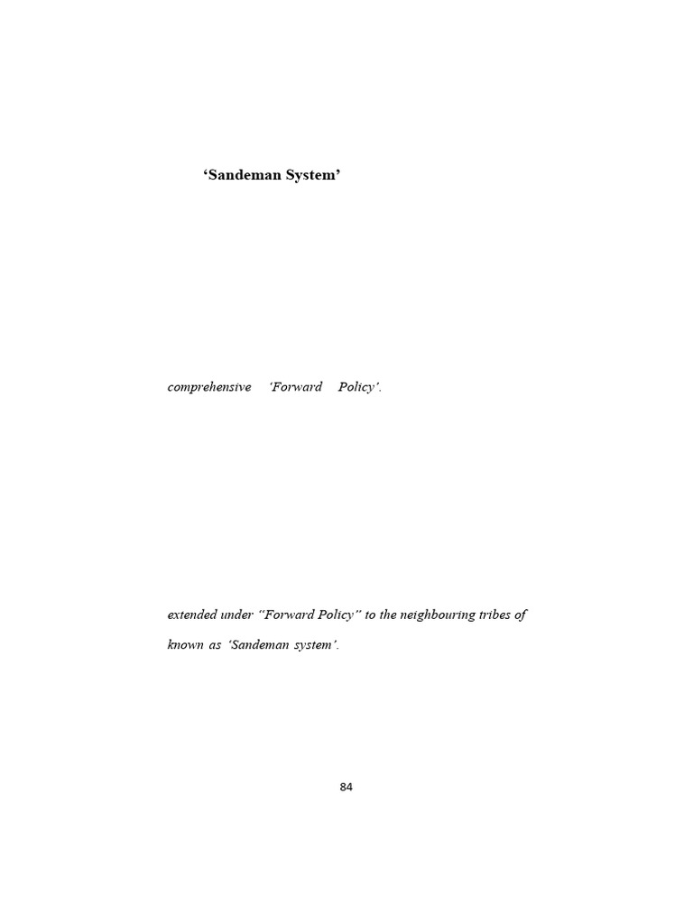 VOl II-19 - 5. Sandeman System and The Murri, Bugti Tribes of ...