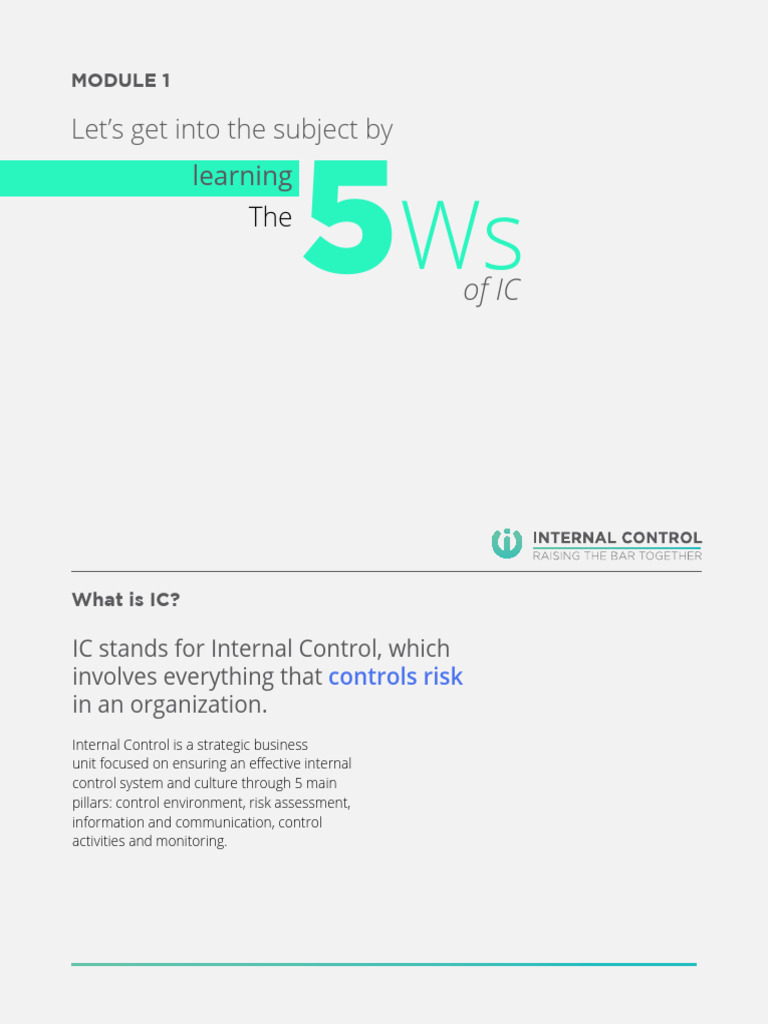Understanding Internal Control Partners | PDF | Internal Control | Audit