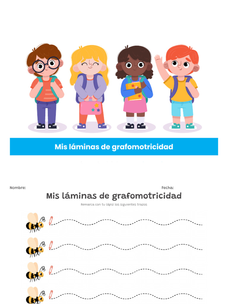 Motricidad Fina, Trazos y Formas | PDF