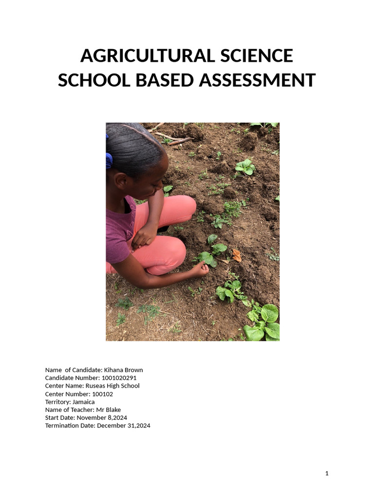 Agriculture SBA (Crop Poduction) | PDF | Pesticide | Agriculture