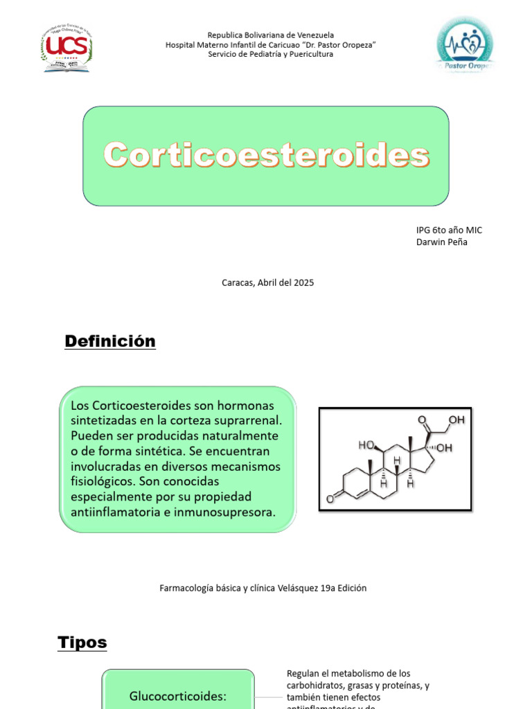 Gluco Corticoid Es | PDF | Glucocorticoides | Corticosteroides