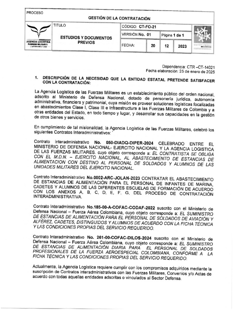 Estudios Previos Sasi 006-014-2025 | PDF